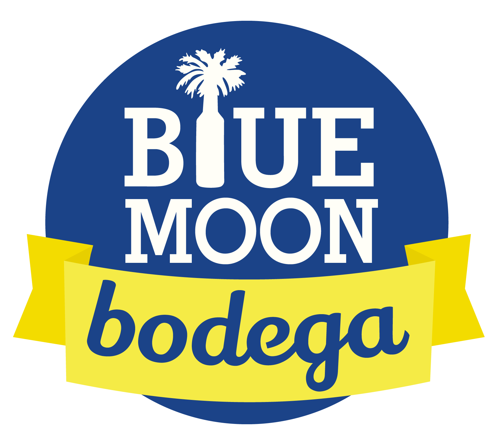 Blue Moon Bodega Logo Blue Moon Bodega Logo